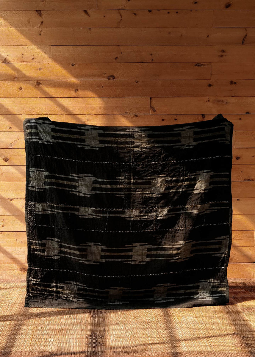 Aizome Boro Quilt – Slow Roads